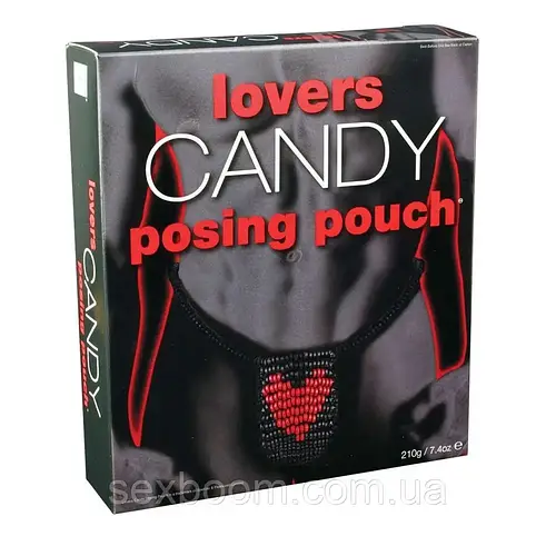 Їстівні чоловічі трусики Lovers Candy Posing Pouch (210 гр), ціна 348 грн — Prom.ua (ID#753130256)
