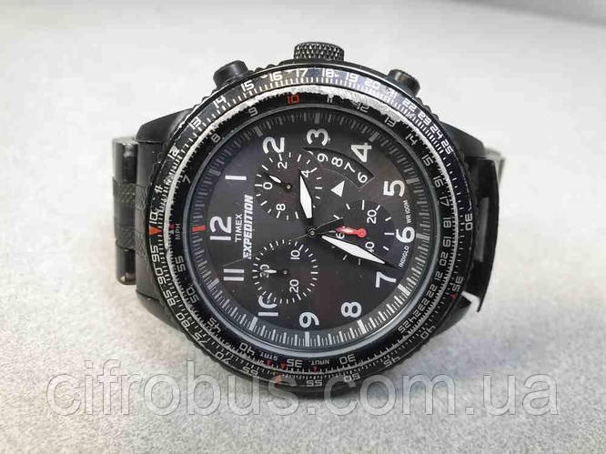 Наручний годинник Б/У Timex Expedition Military Chronograph T49825 ...