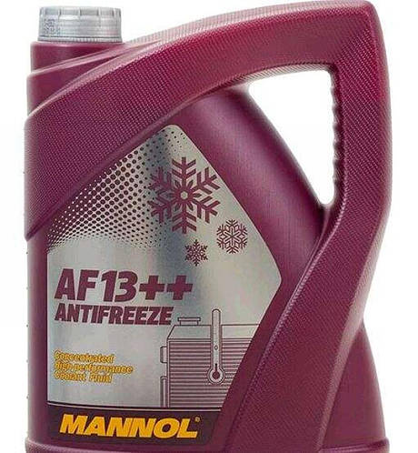 Охлаждающая жидкость (антифриз, концентрат) -80C, 5л (AF 13++, красный ...