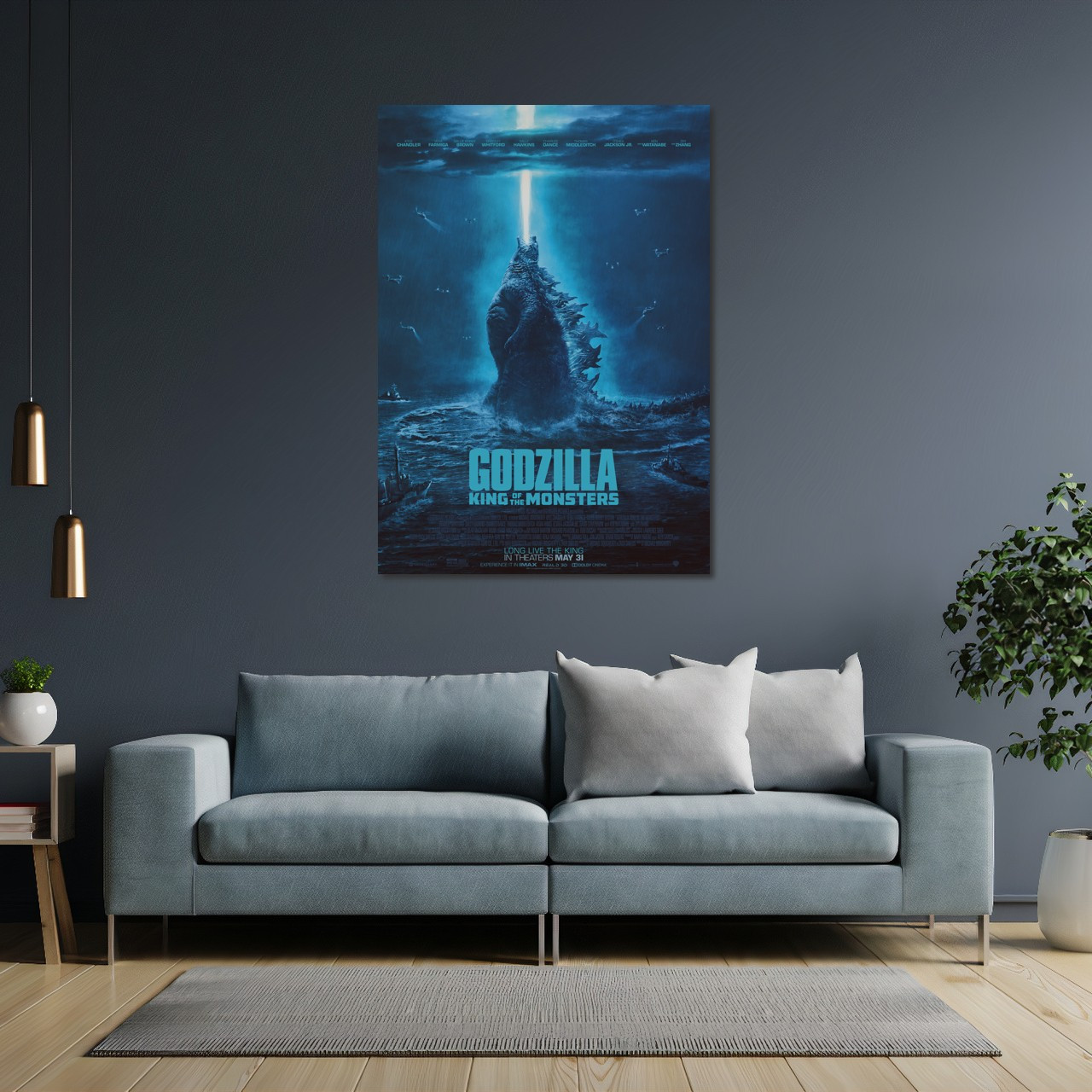 Купити Плакат "Ґодзілла ІІ: Король монстрів, Godzilla 2 (2019)", 60× ...