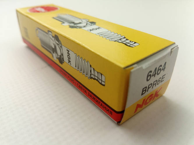 Свеча зажигания NGK BPR6E/6464, ВАЗ 2108 (2108-3707000) (ID#1416201765 ...