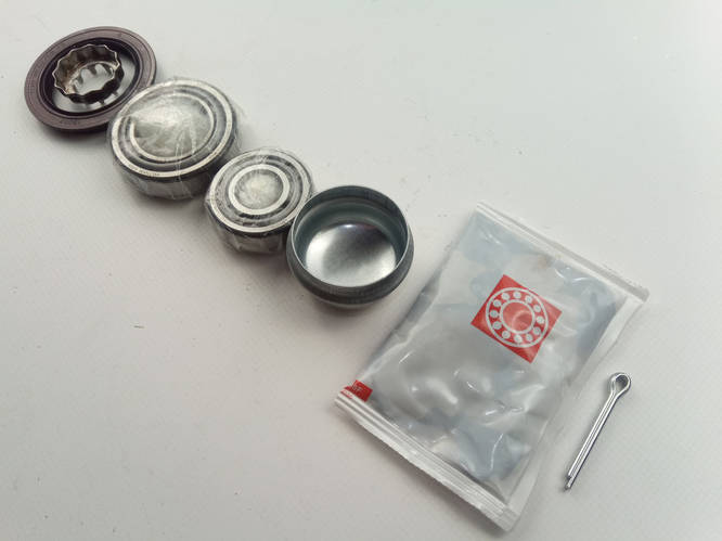 Подшипник ступицы Lanos 1.5 задний FAG (713 6102 30) (2подш+сальник ...