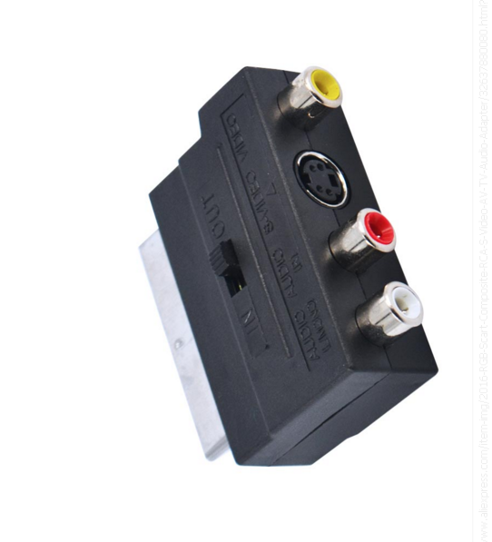 Купити RGB Scart - Композитний RCA+S-Video перехідник, ціна 89 ₴ - Prom ...