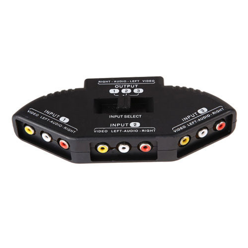 3-канальный RCA свич коммутатор разветвитель селектор AV, цена 199 грн ...
