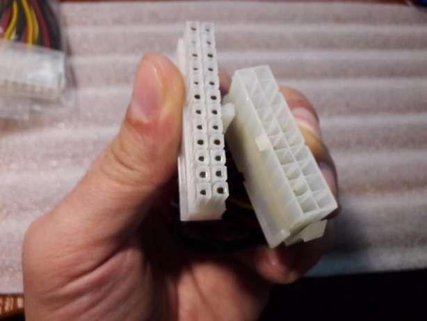 Купити Перехідник 20pin -> 24pin ATX кабель подовжувач живлення пін ...