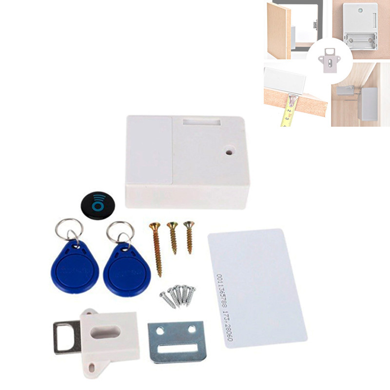 Купить Замок скрытый для мебели RFID 125кГц, 3 ключа, комплект, цена ...