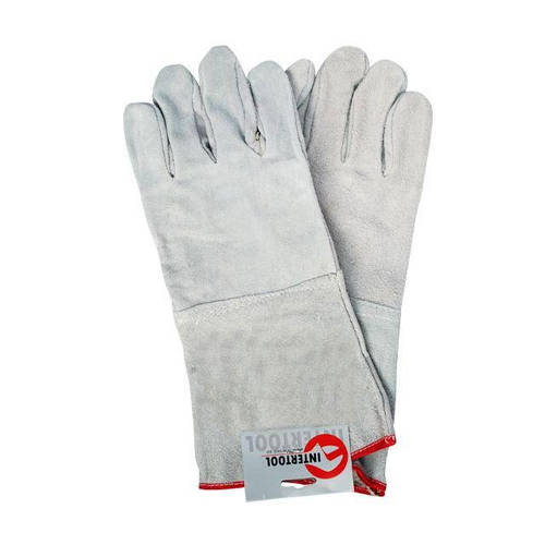 Перчатка замшева сіра (ящик 60 пар) INTERTOOL SP-0009W, цена: 6999 ₴, купить на Prom.ua