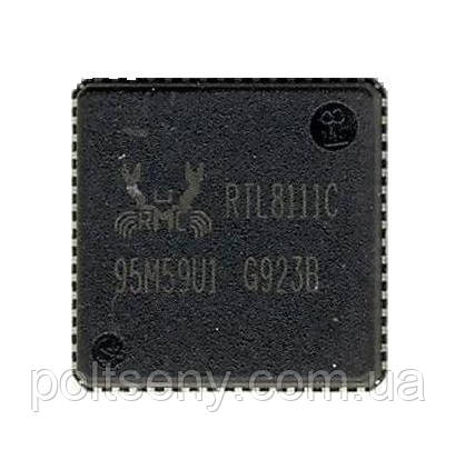Мікросхема Realtek RTL8111C QFN-64 Гігабітний Мережний Контролер (ID#1646627938), ціна: 39 ...
