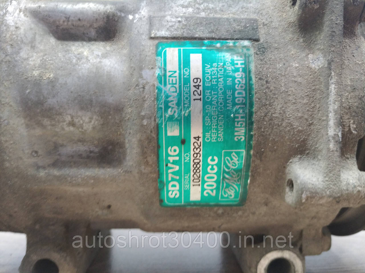 3M5H-19D629-HB Компресор кондиціонера Ford Focus 2, Volvo V50, S40, C30, C-MAX, Mazda 3 (ID ...