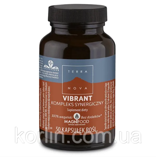 Купити Адаптоген Синергетичний Комплекс 50 кап Terranova Vibrant ...