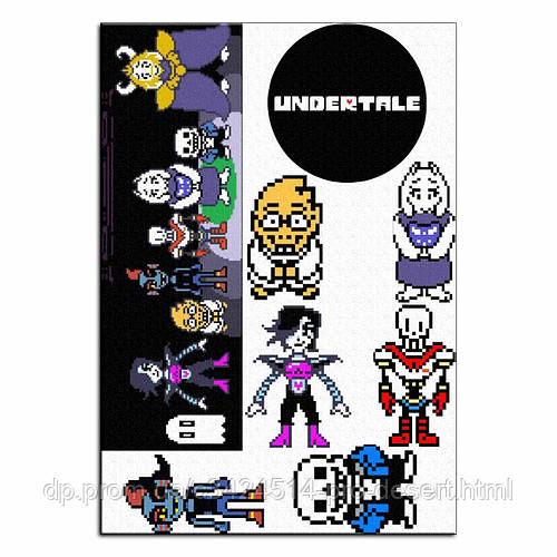 Купить Undertale вафельная картинка, цена 45 ₴ — Prom.ua (ID#1647124828)