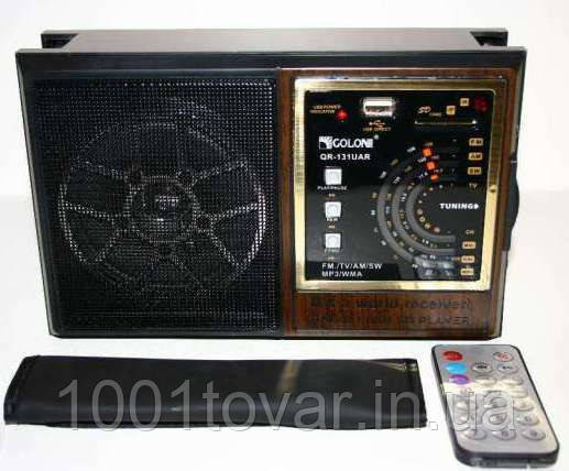 Радіоприймач GOLON QR-131 UAR, посилений прийом частот (ID#268378771 ...