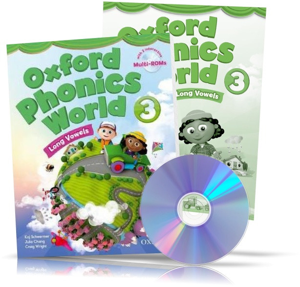 Oxford Phonics World 3. Student's Book+Workbook. Oxford Металлическая ...