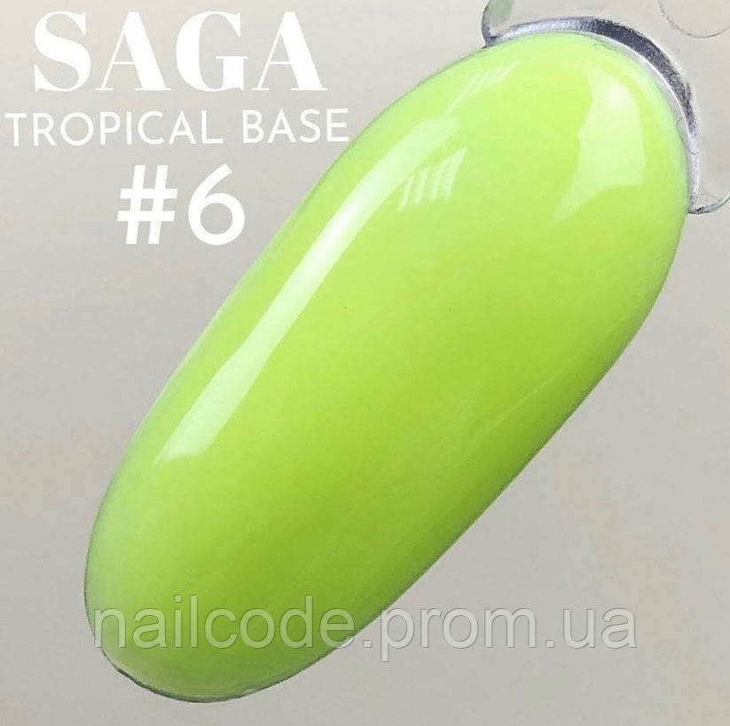 Купити Saga Tropical Base 9 мл 6, ціна 145 ₴ - Prom.ua (ID# 1647234793)