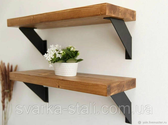 Кронштейн. Крепеж полки. Крепеж стеллажа. Крепеж металлический. Крепление из металла. (ID ...