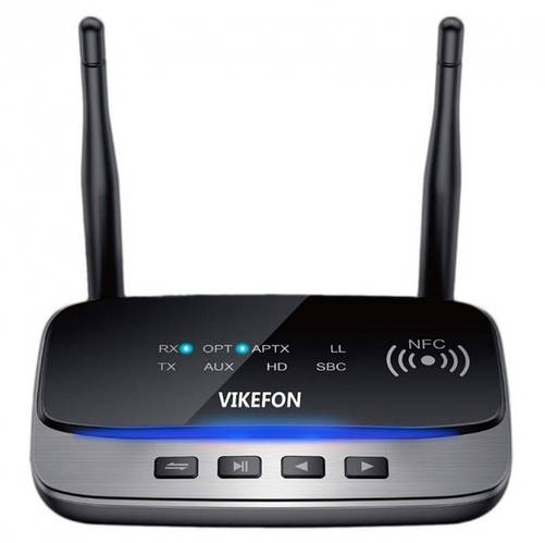 Купить Bluetooth ресивер трансмиттер Vikefon BT-B21 на 2 пары наушников ...