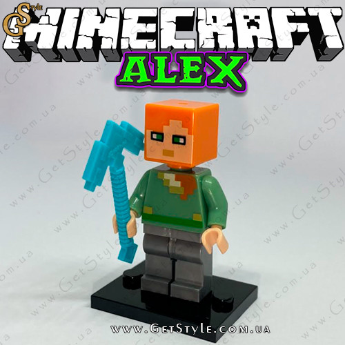 Фігурка Алекс Майнкрафт Alex Minecraft 4.5 см, ціна 110 грн — Prom.ua ...