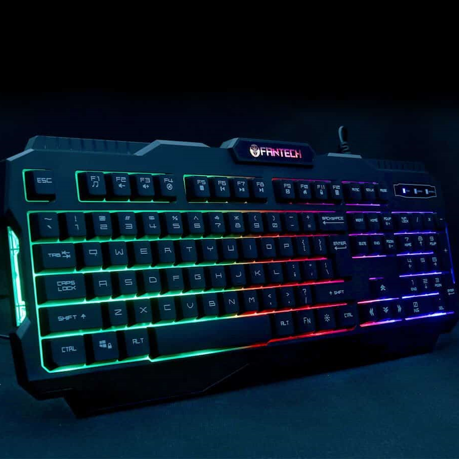 Игровая Клавиатура для Компьютера Настольного с Подсветкой RGB для ПК ...
