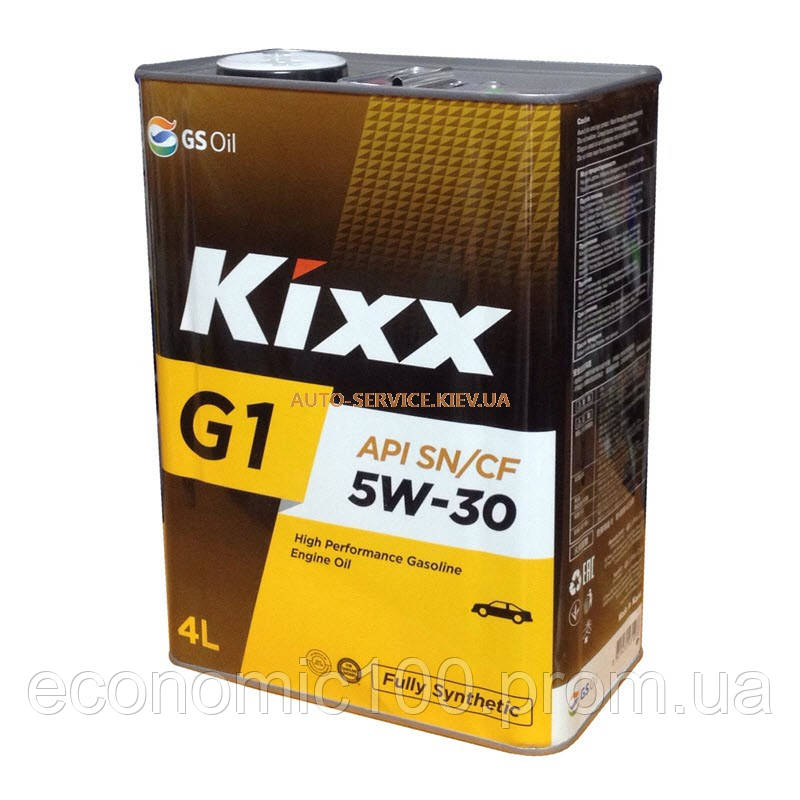 Новинка Масло Моторное KIXX Синтетика G1 5W30 4л ! — Купить Недорого на ...