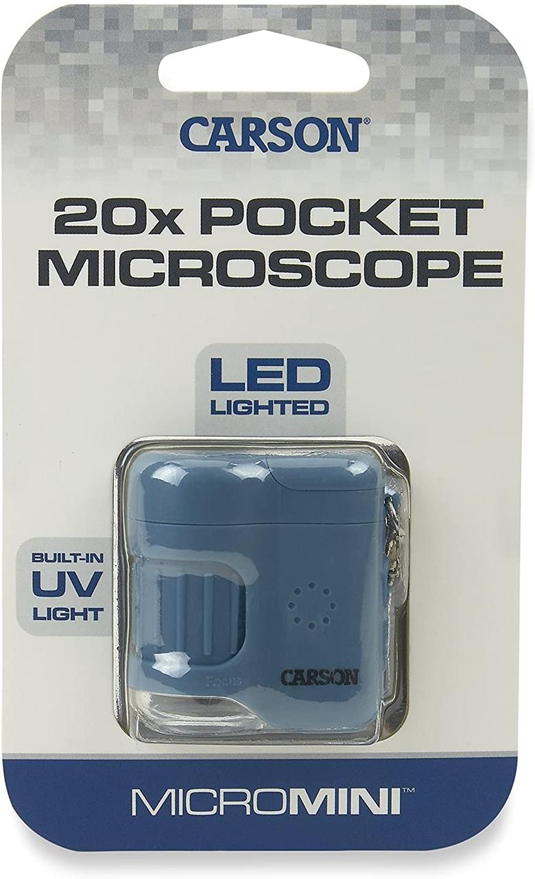 Карманный Микроскоп Carson MicroMini 20x LED — Купить Недорого на Bigl ...