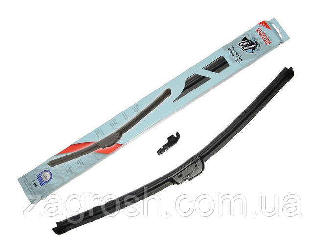 Купить Дворник бескаркасный KING-19" 480мм, цена 132 ₴ — Prom.ua (ID#1648203027)