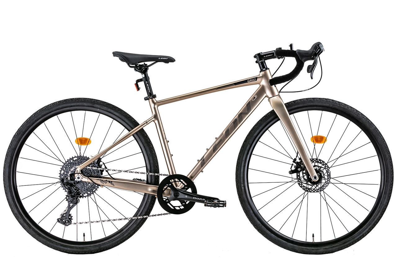 Велосипед 28" Leon GR-80 DD Рама- 2022 (бежевый с Серым) — Купить ...