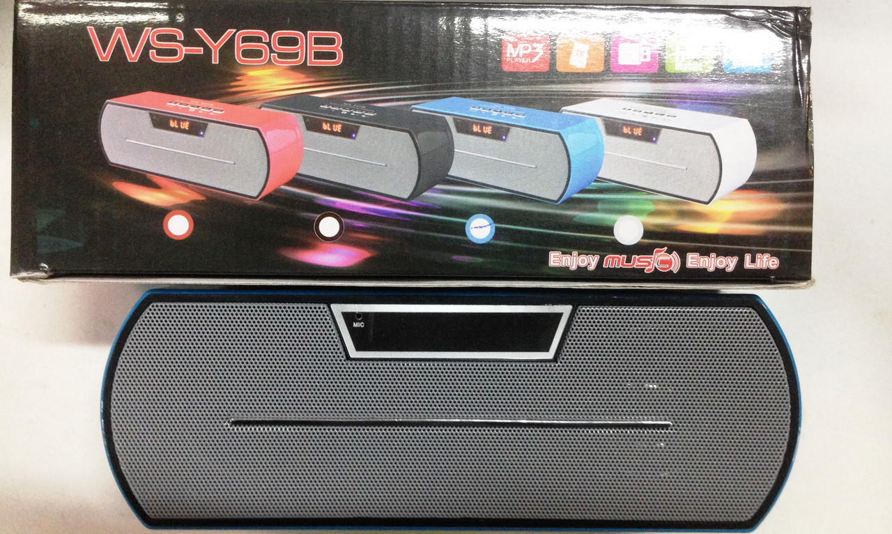Купити Портативна Bluetooth колонка WSTER WS-Y69B, ціна 457 грн - Prom.ua (ID# 1229095902)