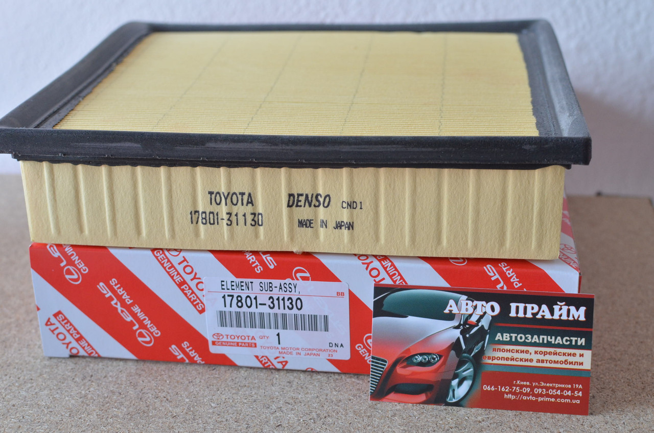Воздушный фильтр Toyota 3,5 Camry Lexus RX ES GS (17801-31130): продажа ...