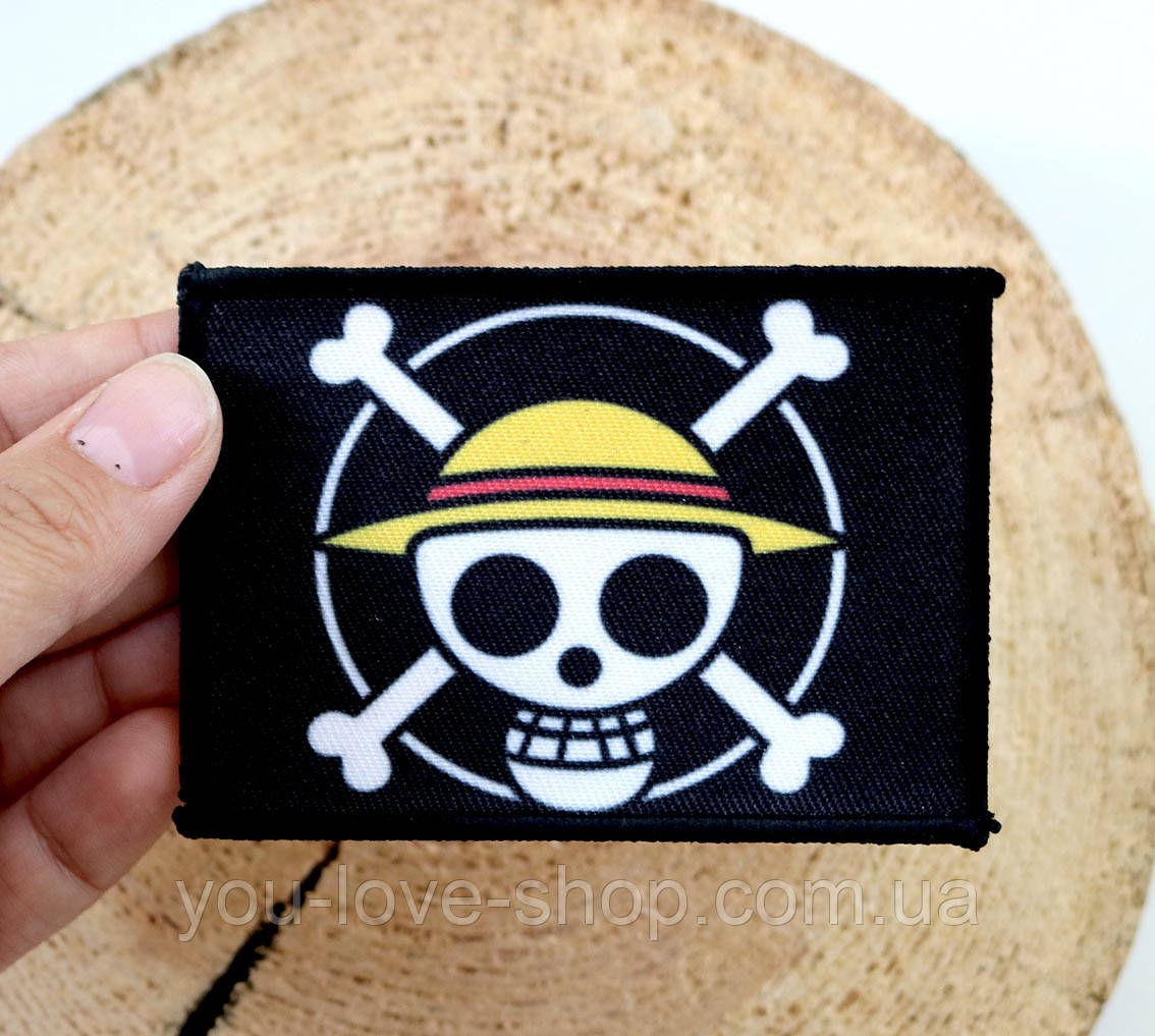 Нашивка One Piece "Флаг Соломенной Шляпы" Ван Пис — Купить Недорого на ...