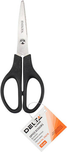 Купить Ножиці офісн. "Delta by Axent" №D6218 15см чорні(20)(200), цена 28.60 ₴ — Prom.ua (ID ...