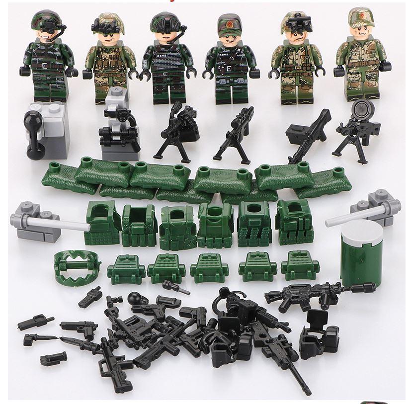 Фигурки Человечки Военные Спецназ Солдаты Оружие для Лего Lego — Купить ...