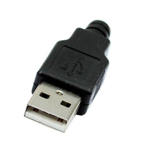Розєм Usb штекер Am корпус пластик пайка на кабель Id 1648432355
