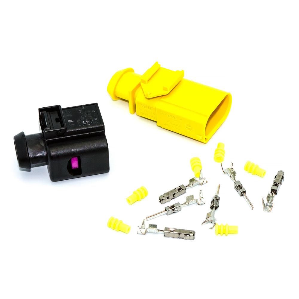 Разъём автомобильный герметичный на 3 контакта, VW, AUDI, 1x3pin-1.5 ...