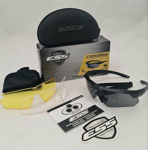 Купити Тактичні окуляри ESS Crossbow 3LS Kit Ballistic Eyeshields ...