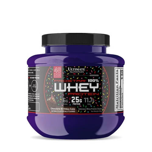Протеїн Ultimate Prostar 100% Whey Protein, 30 грам Святковий торт ...
