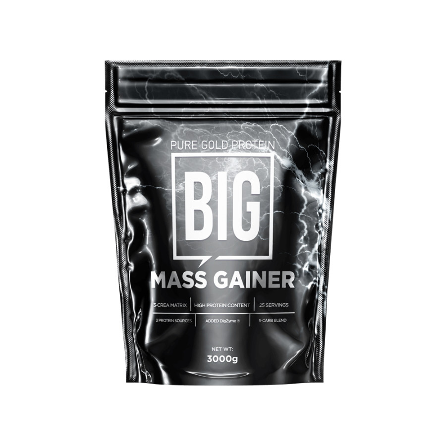Гейнер Pure Gold Protein BIG Mass Gainer, 3 кг Шоколад (ID#1648546217 ...