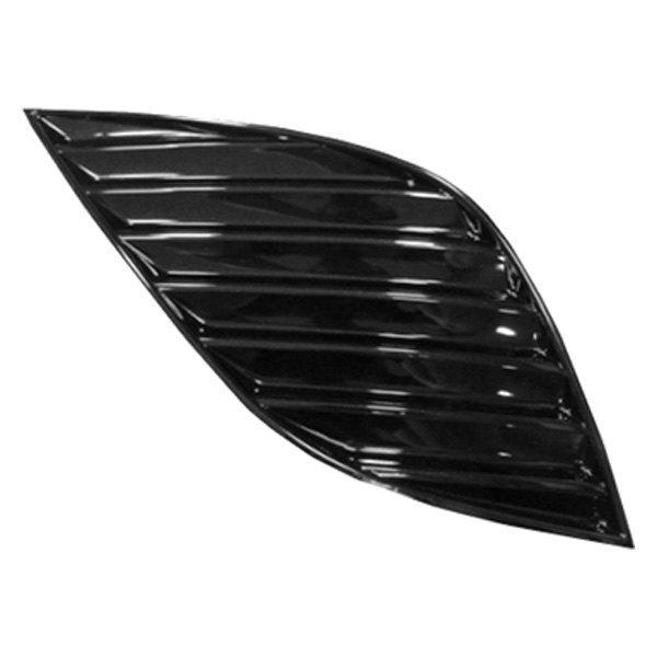 Решетка в Бампер Toyota Camry 70 17- Лев Без Отв. П/тум Черн. Глянец ...