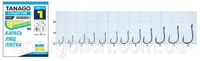 Гачок Optimist Tanago ring BN № 7 (ID#1648686876), цена: 30 ₴, купить ...