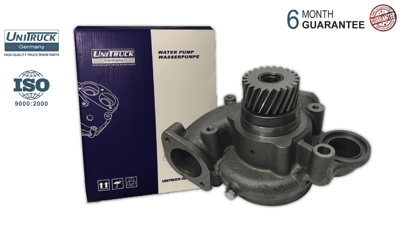 Купить Водяна помпа Unitruck Germany VOLVO FL6, FM6, B6 (ISO 9000:2000 ...