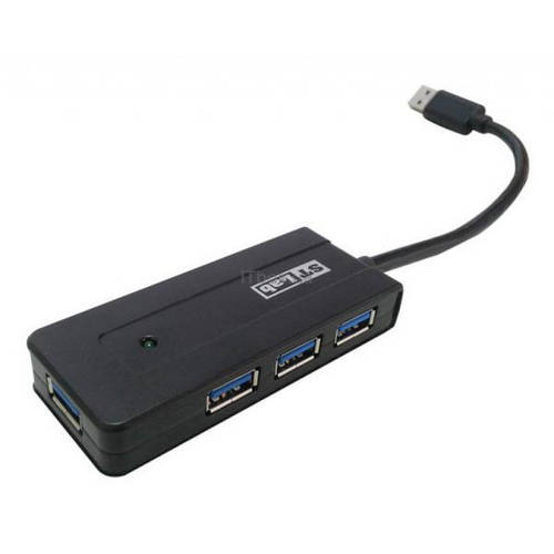 Купить Комутатор Hub USB 4port STLab U-930 USB 3.0 з блоком живлення ...