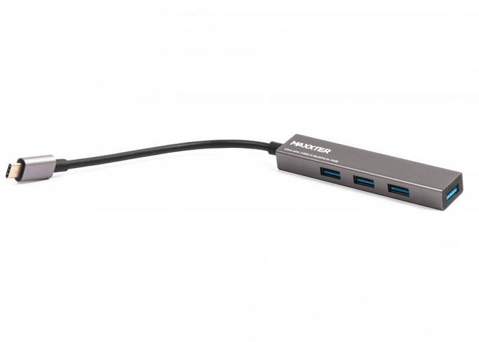 Купить Комутатор Hub USB Type-C 4port Maxxter (HU3C-4P-02) USB 3.0, цена 422.18 ₴ — Prom.ua (ID ...