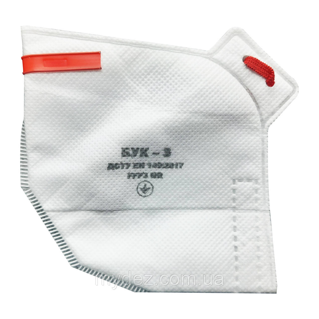 Респіратор (півмаска фільтрувальна) БУК-3 FFP3 NR (ID#1526595645), ціна: 20 ₴, купити на Prom.ua