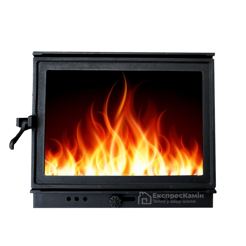 ХИТ Дверцы для Камина Neil 580x500 Мм Чугунная Дверца для Печи со