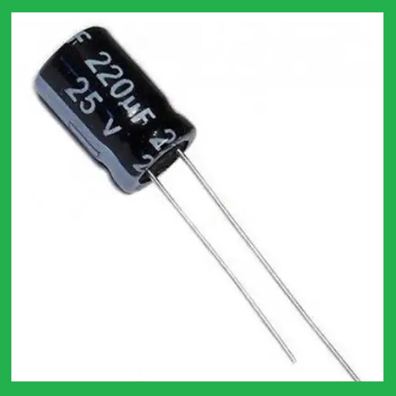 Конденсатор электролитический 220uF 25V 6 x 11 мм. 1 шт (ID#1401523818 ...