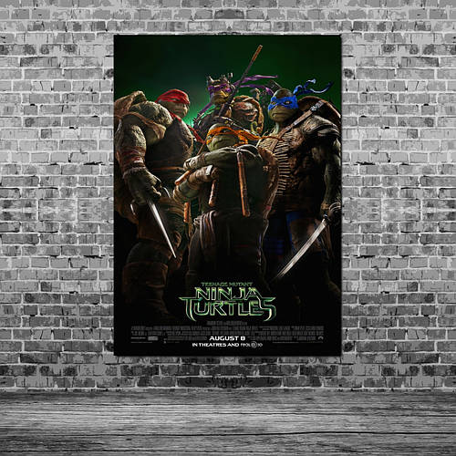 Купити Плакат "Черепашки-ніндзя, TMNT, Ninja Turtles", 60×43см, ціна ...