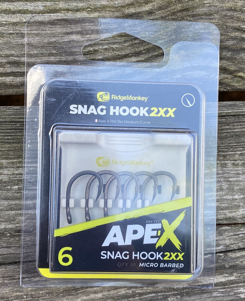 Замовити Гачки Ridge Monkey Ape-X Snag Hook 2XX Barbed 4/6 в "FISHER ...