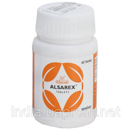 Алсарекс Чарак 40 таб, Alsarex Charack, противиразкову та зменшує ...
