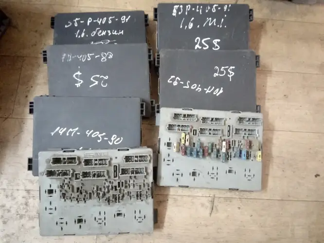 Блок запобіжників Peugeot 405 (ID#1256404030), ціна: 900 ₴, купити на ...