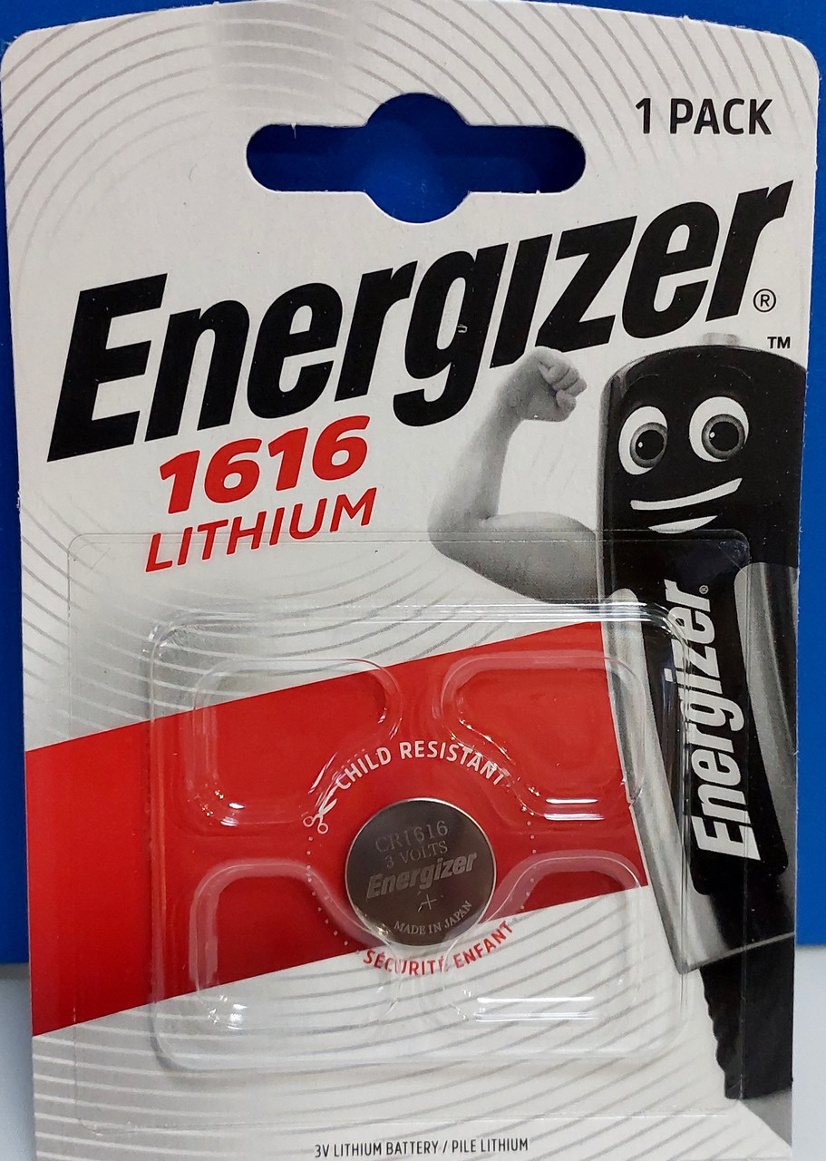 Батарейка Литиевая Energizer CR1616 3V Lithium — Купить Недорого на ...