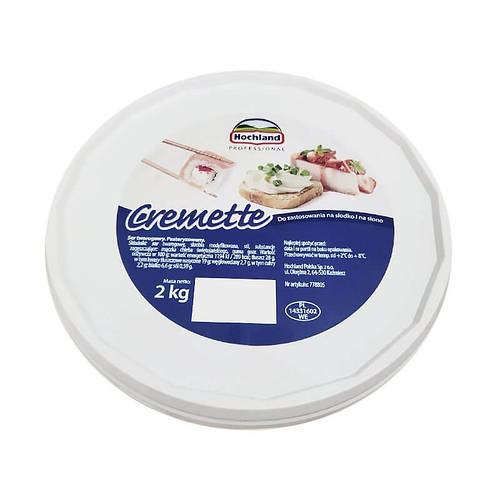 Сир Hochland Cremette Польща 2 кг. (ID#1493247251), цена: 610 ₴, купить ...